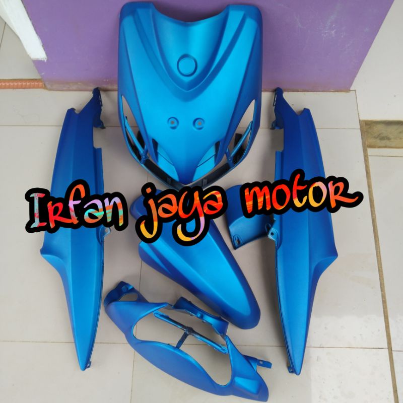Jual Cover body full halus Yamaha Mio Smile hitam doff | Shopee Indonesia