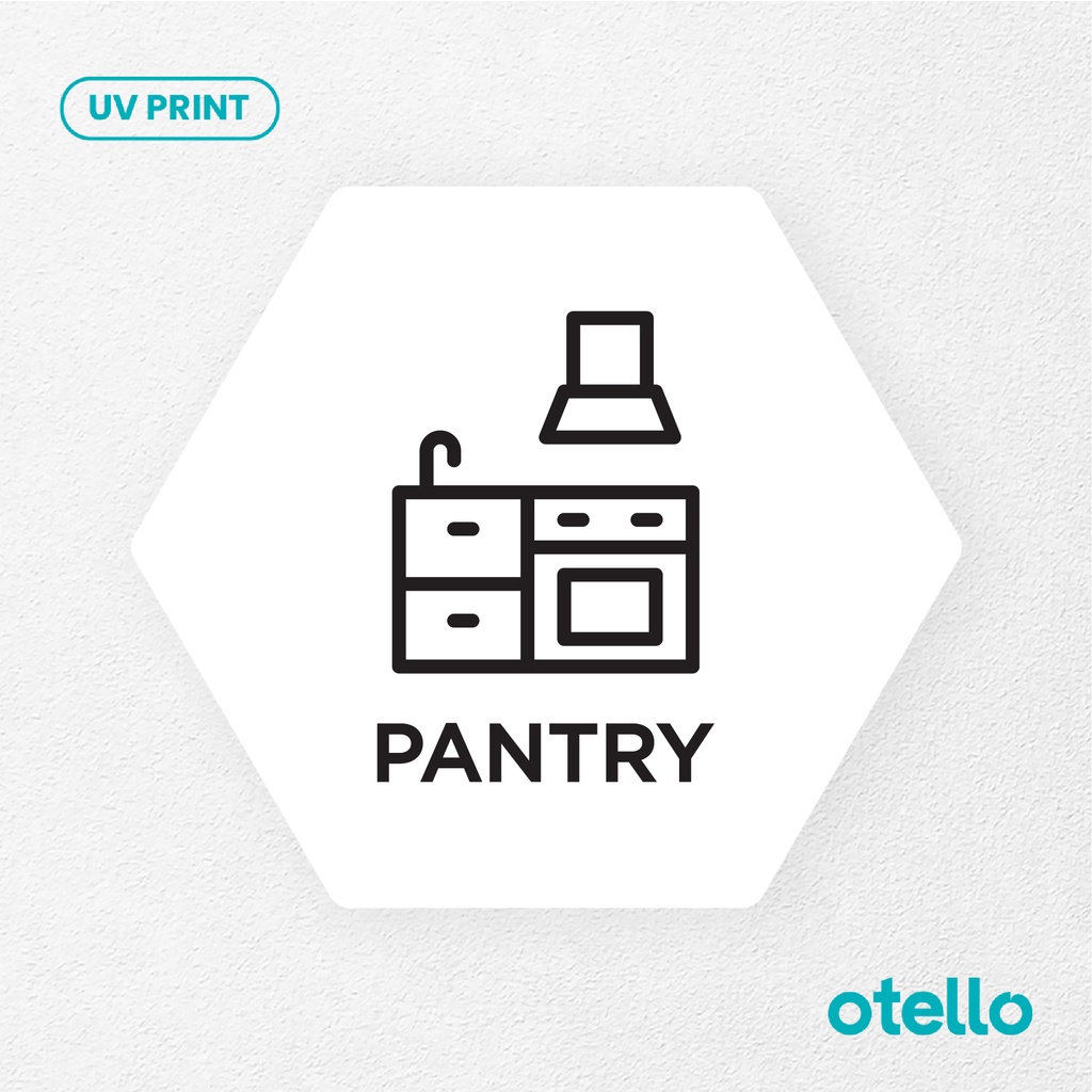 Jual Pantry Sign Board Akrilik Tempel Dinding Papan Acrylic Restoran ...