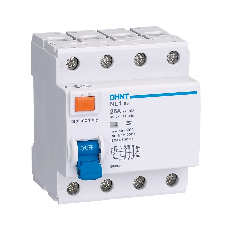 Jual RCCB / ELCB Chint NL1 - 63 4P 63A | Shopee Indonesia