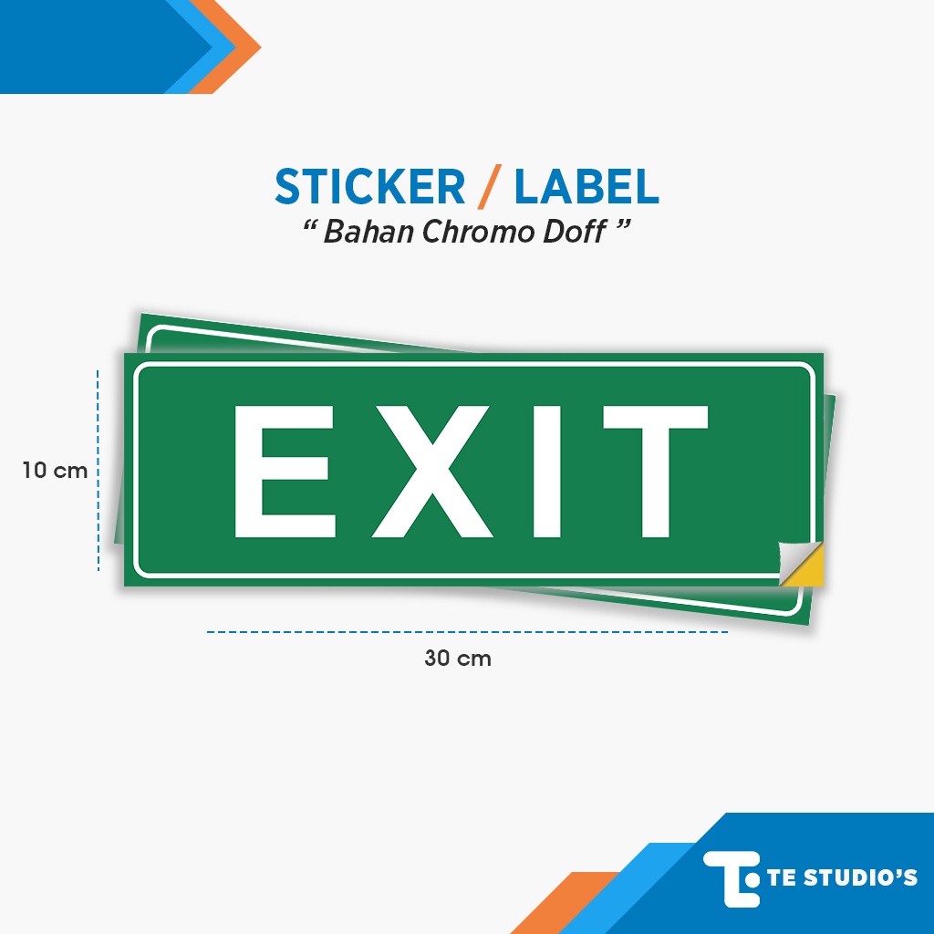 Jual Stiker Jalur Evakuasi Rambu Tanda Sign Titik Kumpul Label Sticker ...