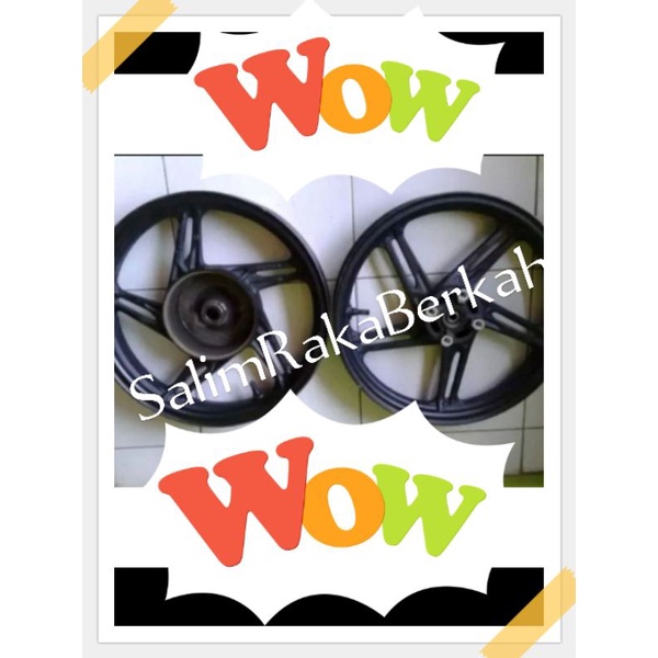 Jual velg racing standar beat esp/New/street/fi depan blakang original ...