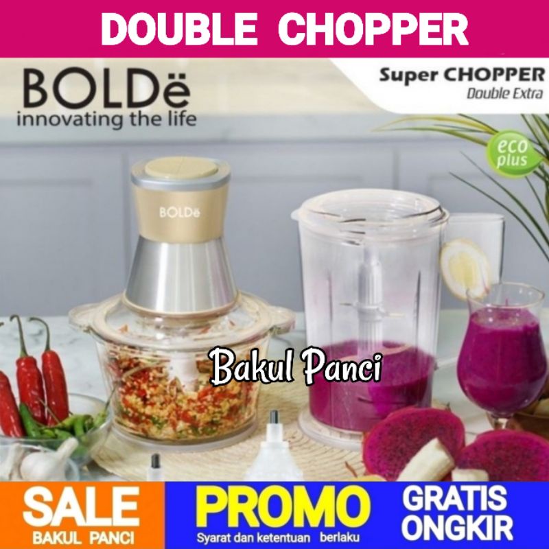 Jual BOLDe SUPER CHOPPER DOUBLE EXTRA - PEMOTONG PENGIRIS PENGGILING ...