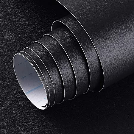 Jual WPSBGS WPS058 BLACK SOLID SILKY POLOS PLAIN HITAM LINEN TEKSTUR ...