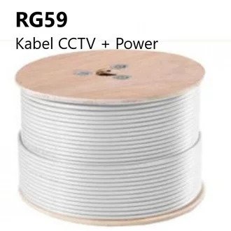 Jual Kabel CCTV RG 59 + Power Coaxial Tipe 9105 White 305m Merk Belden ...