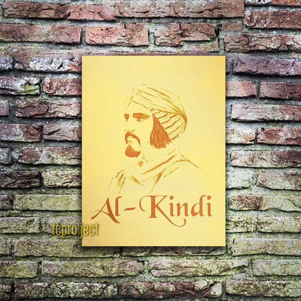 Jual AL-KINDI TOKOH ISLAM POSTER - DEKORASI HIASAN DINDING POSTER KAYU ...