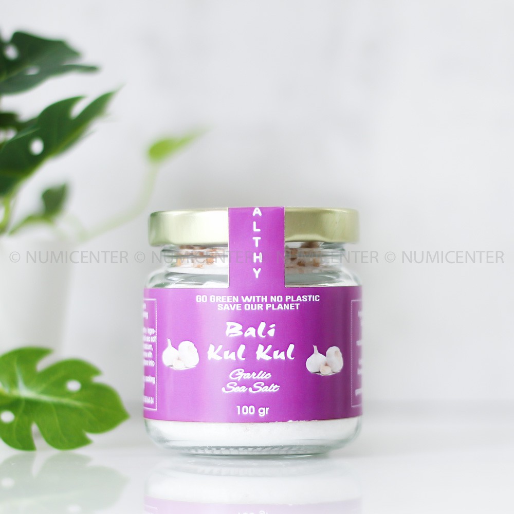 Jual 100G GARLIC SEA SALT, GARAM LAUT BAWANG PUTIH - BALI KULKUL ...