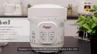 Jual COSMOS CRJ-1031 Rice Cooker Digital Mini 4in1 0.3 Liter | Shopee ...