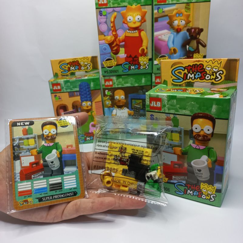 Jual LEGO BRICK MINI FIGURE JLB THE SIMPSONS | Shopee Indonesia