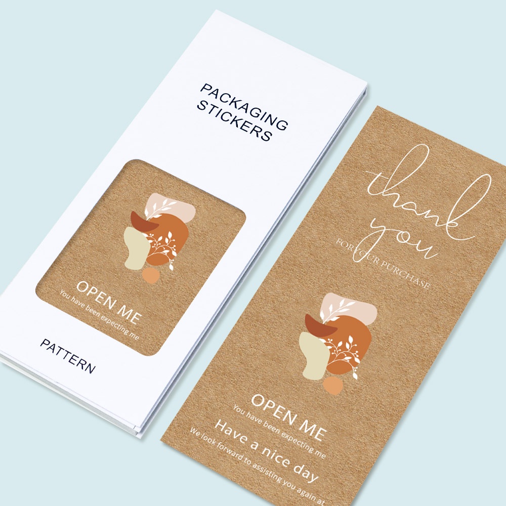 Jual Stiker Jumbo Thank You Sticker Box Stiker Tq Stiker Label 15cm ...