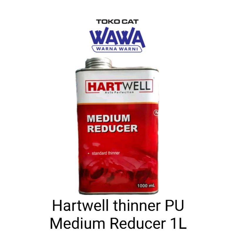 Jual Thinner tiner PU Hartwell medium reducer pengencer cat PU clear ...