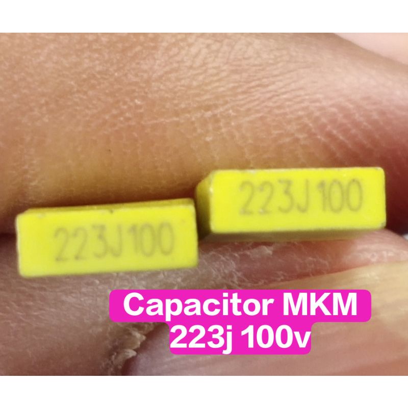Jual Capacitor MKM 223j 100v | Shopee Indonesia
