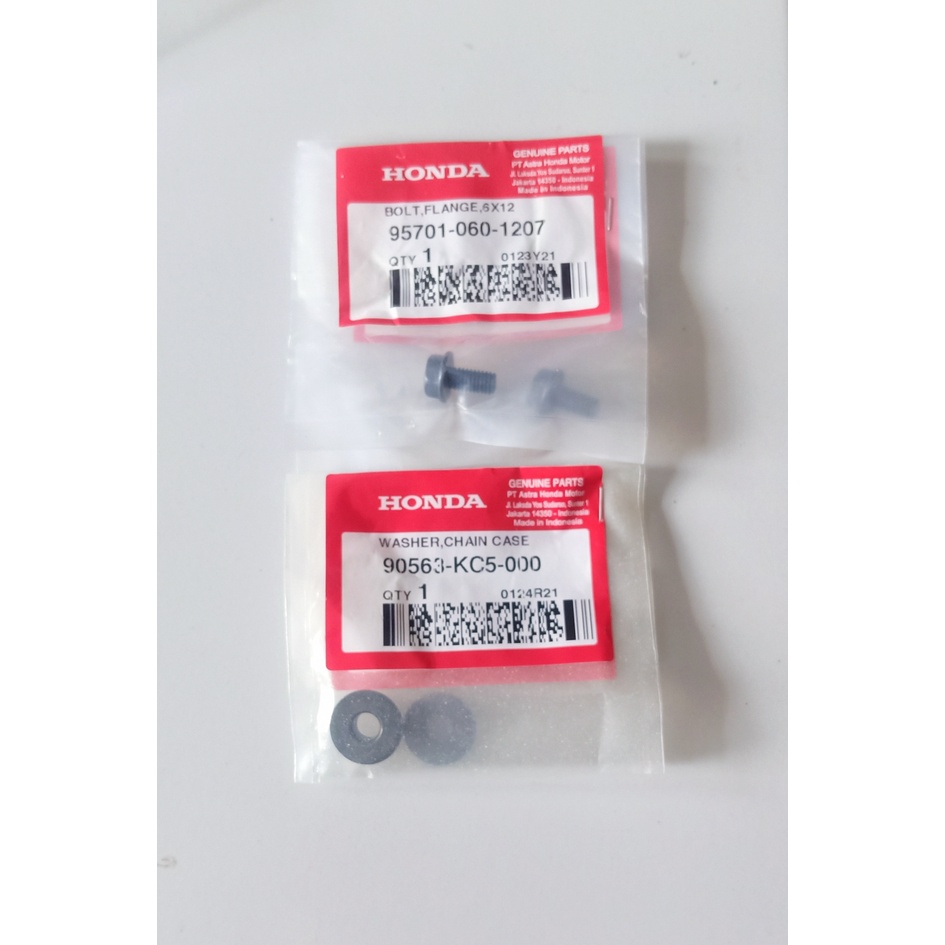 Jual Baut set Tutup Rantai Honda megapro primus tiger supra dkk ...