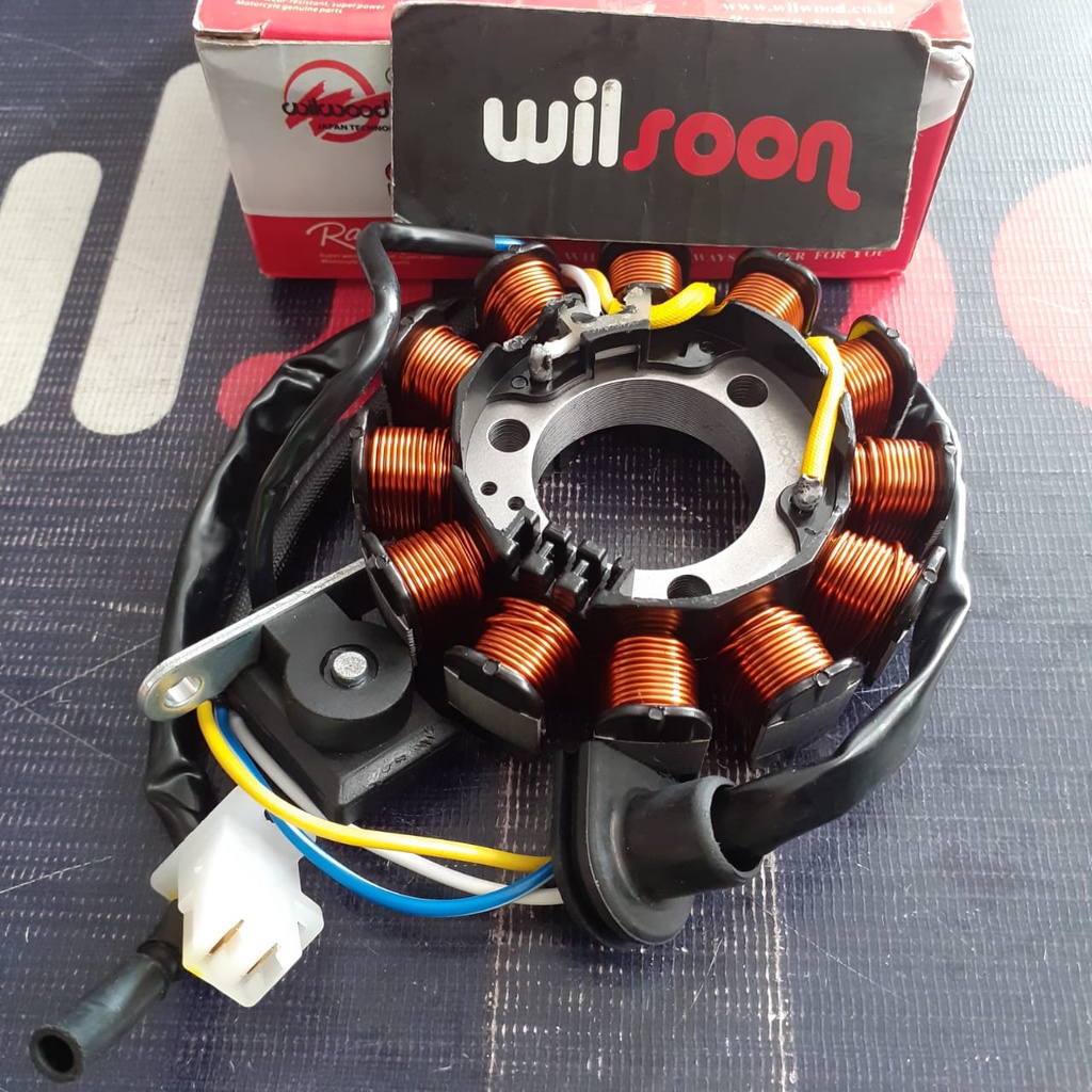 Jual Spool Spol Spull Assy / Stator Comp Assy Honda Vario 110 Carbu / Click 110 Old Wilwood ...