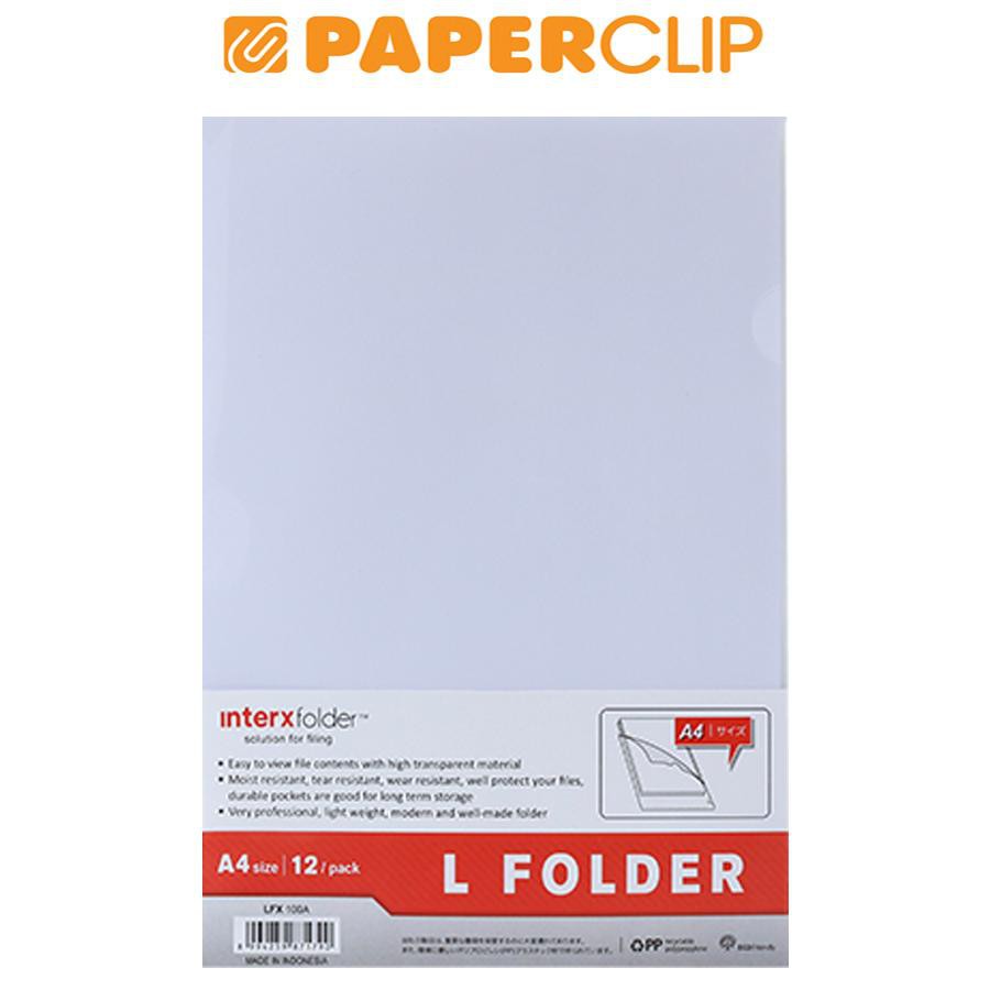 Jual CLEAR SLEEVES INTER X A4 LFX100A/12 TRANSPARAN | Shopee Indonesia