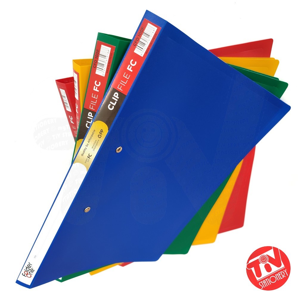 Jual Clip File | Map Jepit Plastik Folio (F4) | Shopee Indonesia