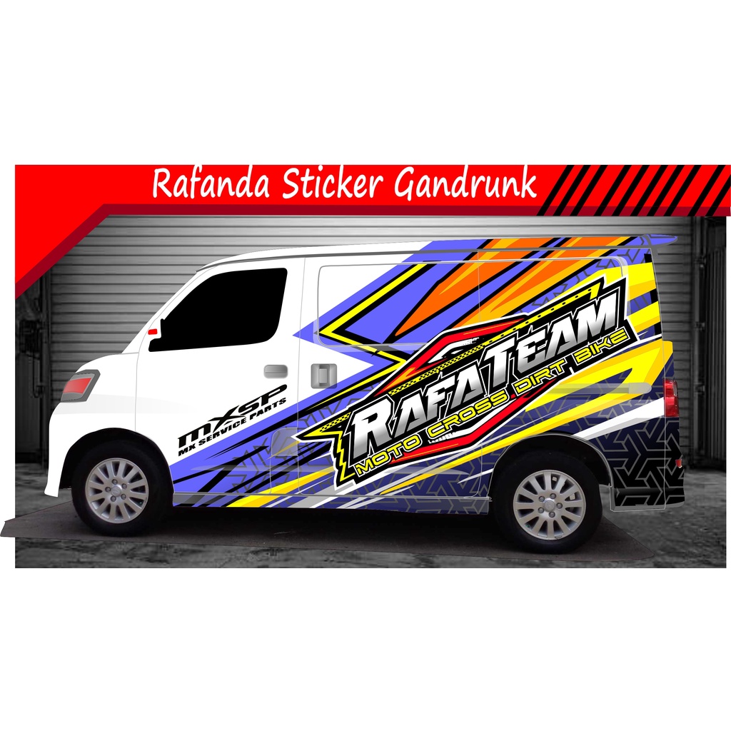 Jual STIKER DECAL GRANDMAX BLINDVAN LUXIO APV AVANZA DLL | Shopee Indonesia