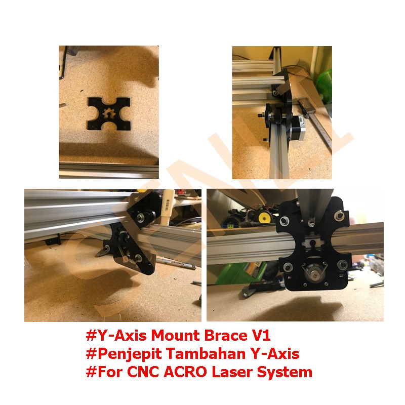 Jual Y Axis Mount Brace For CNC ACRO Laser System V1 | Shopee Indonesia