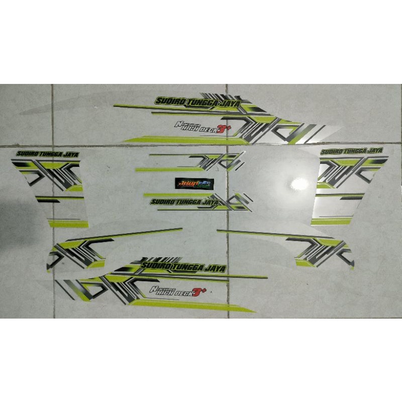 Jual STRIPING STICKER VARIO NEW 125&150 2018-2021 LIVERY BUS SUDIRO ...