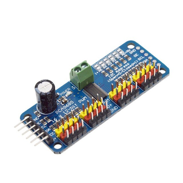 Jual PCA9685 16 Channel 12 bit PWM Servo Driver untuk raspberry / Arduino | Shopee Indonesia