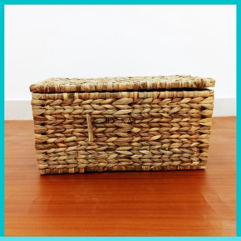 Jual PETI BOX / BOX KOTAK PENYIMPANAN SERBAGUNA ANYAMAN ENCENG GONDOK ...