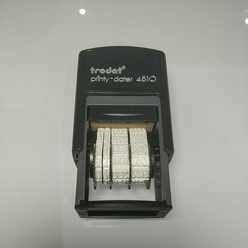 Jual Stempel Tanggal Trodat 4810 Printy / Trodat Printy Dater 4810 ...