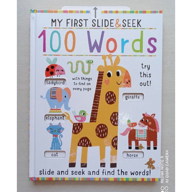 Jual My First Slide & Seek: 100 Words (Board Book) | Shopee Indonesia