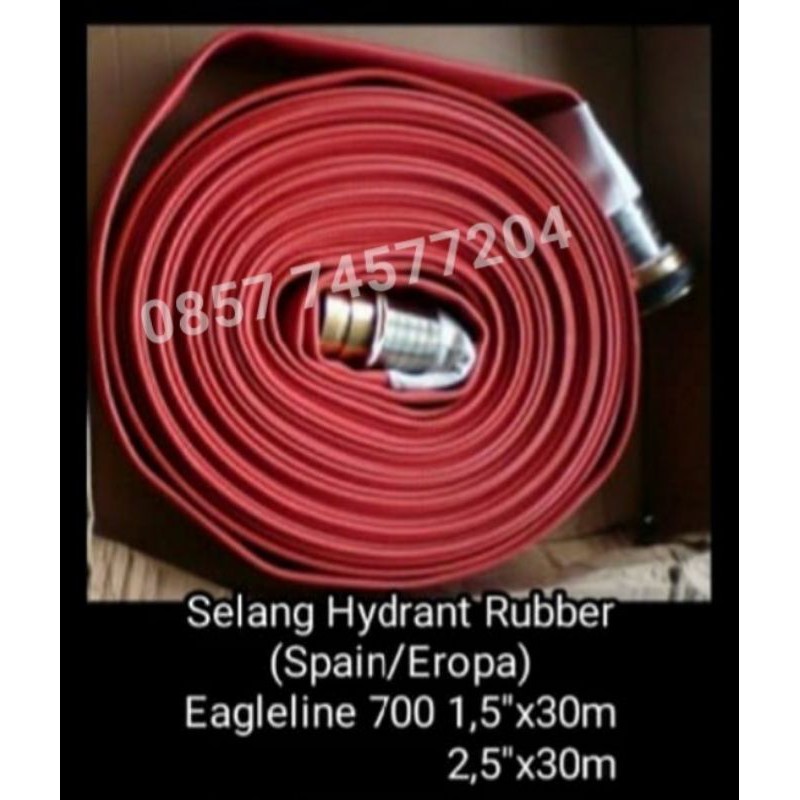 Jual Selang Hydrant/Selang Rubber/ Rubber Eagle Line/ Selang Hydrant ...
