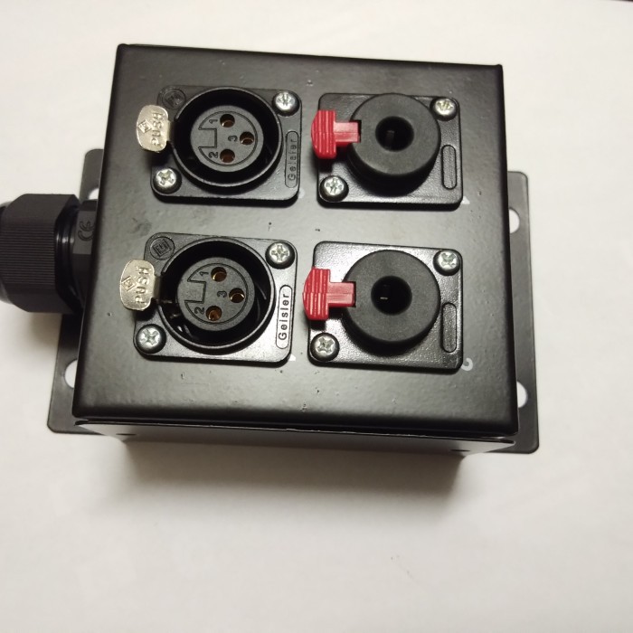 Jual Box snake isi 4 snake 4ch junction box xlr casis xlr dan akay mono ...