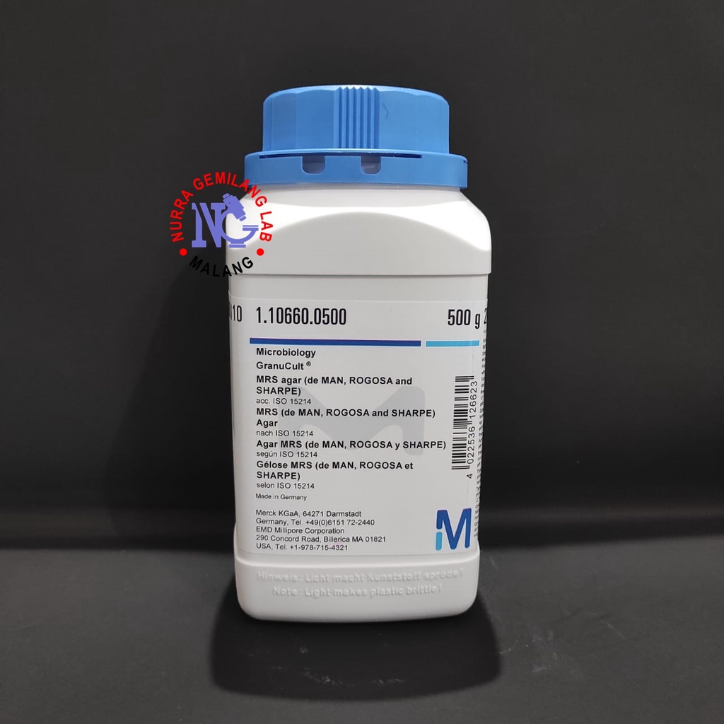 Jual MRS Agar Merck Repacked (50 gr, 100 gr, 250 gr) | Shopee Indonesia