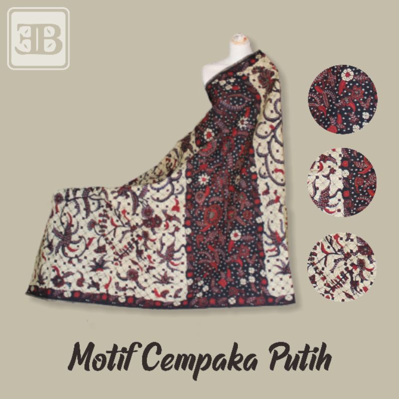 Jual KAIN BATIK TULIS TEGALAN Motif Cempaka Putih Evan Batik Collection ...