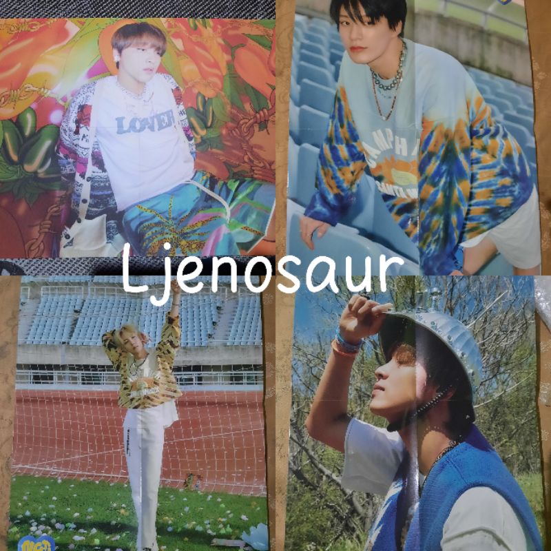 Jual Haechan Renjun Jeno Hello Future Crazy Hot Sauce Folded Poster ...