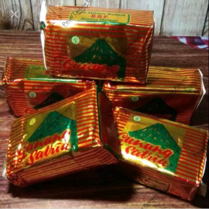 Jual Teh Bubuk Serbuk Cap Gunung Satria | Shopee Indonesia