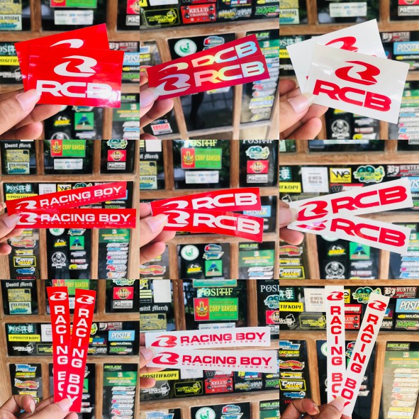 Jual Sticker racing motor RCB racing boy ( bijian ) | Shopee Indonesia