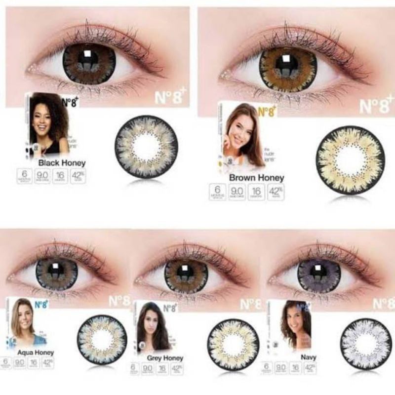 Jual SOFLEN X2 N8+ DM 16MM BIG EYES MATA NORMAL | Shopee Indonesia