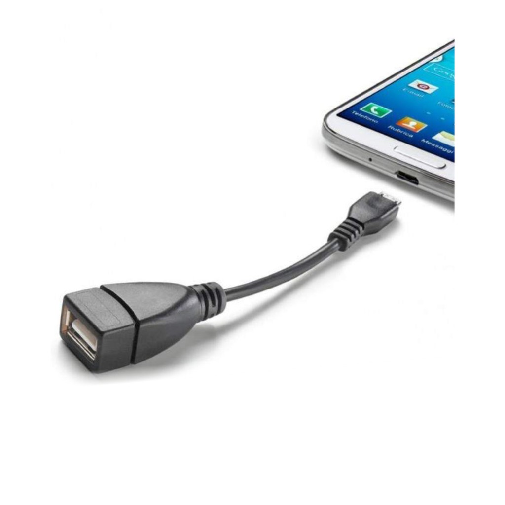 Jual KABEL OTG MICRO V8 TRANSFER DATA | Shopee Indonesia