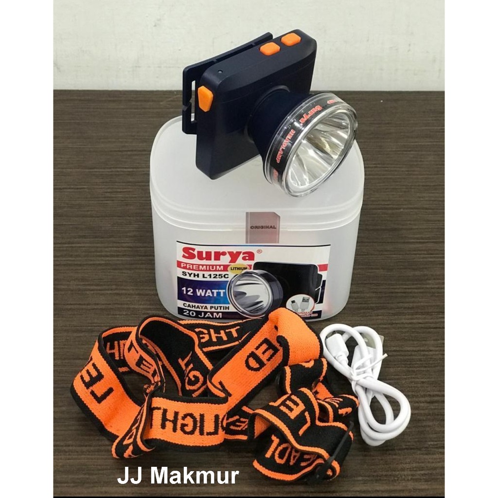 Jual Senter Kepala Surya SYH L125c Cahaya Sinar Putih - Head Lamp Torch ...