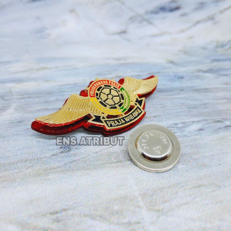 Jual wing satpol pp/wing pol pp alas mika akrilik | Shopee Indonesia