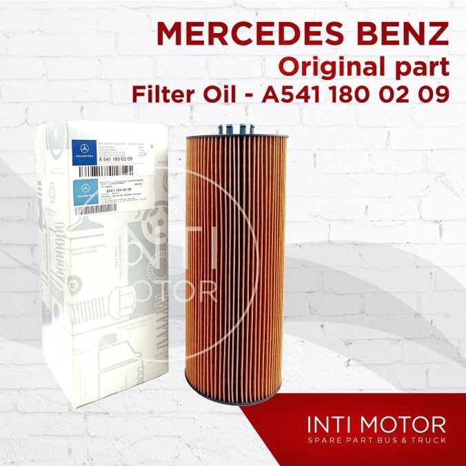 Jual GENUINE MERCEDES-BENZ - FILTER OLI - A5411800209 - TRUK MERCY ONDERDIL SPAREPART BUS TRUK ...