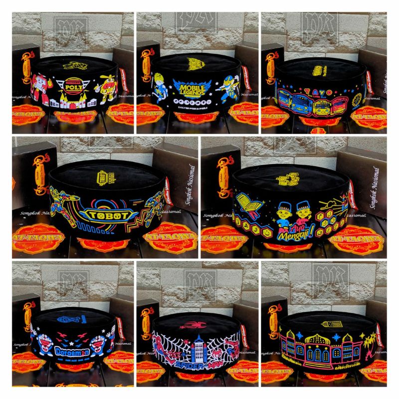 Jual Promo Sayang Anak Aneka Peci Anak Songkok Kupya Anak Motif ...