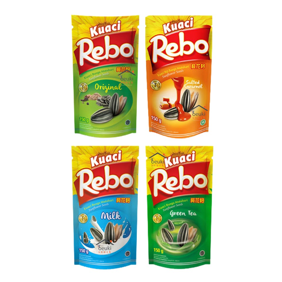 Jual Kuaci Rebo Kemasan Pouch Besar Berbagai Varian Pilih Rasa Shopee