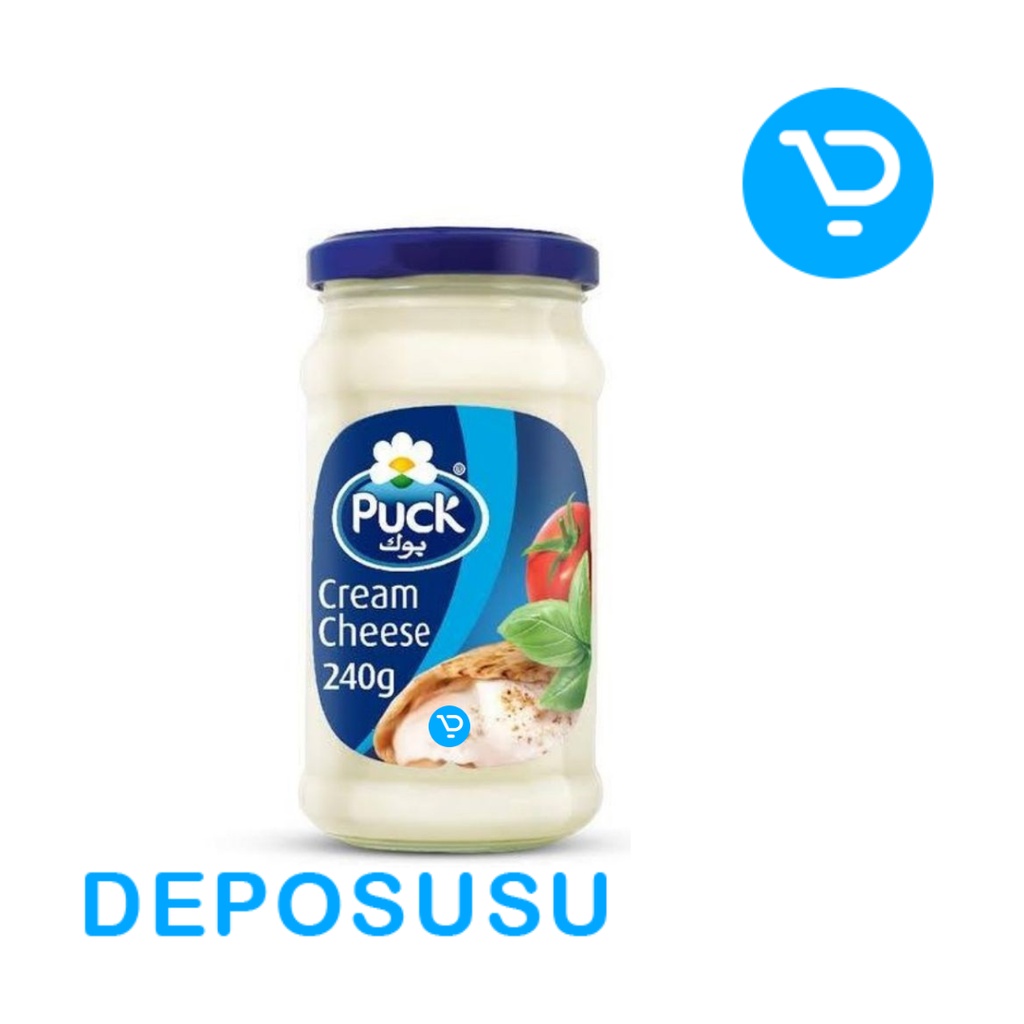 Jual PUCK keju CREAM CHEESE SPREAD 240 g (sejenis ARLA Oles) | Shopee ...