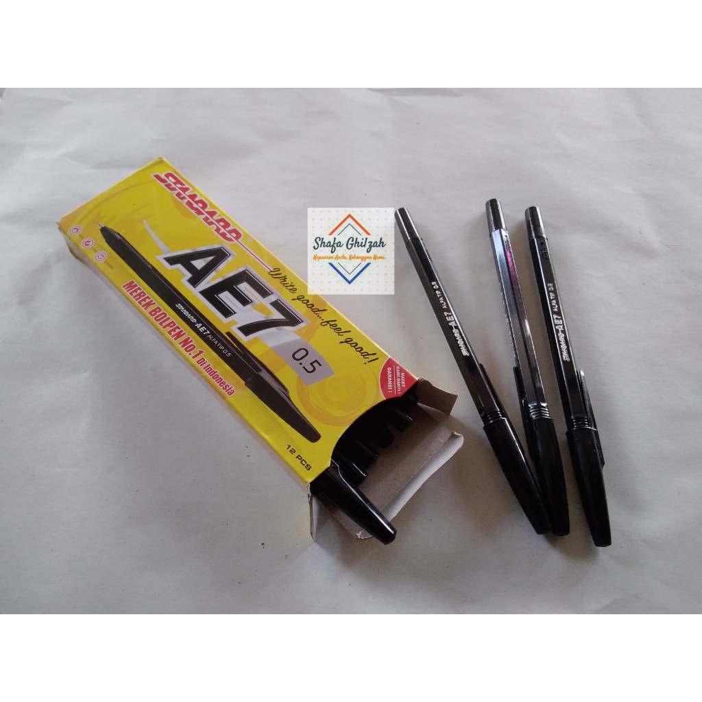Jual PULPEN MERK STANDARD AE7 PER PACK (12 PCS) | Shopee Indonesia