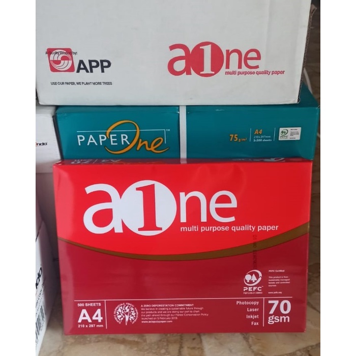 Jual Kertas HVS Aone A4 70gr | Shopee Indonesia