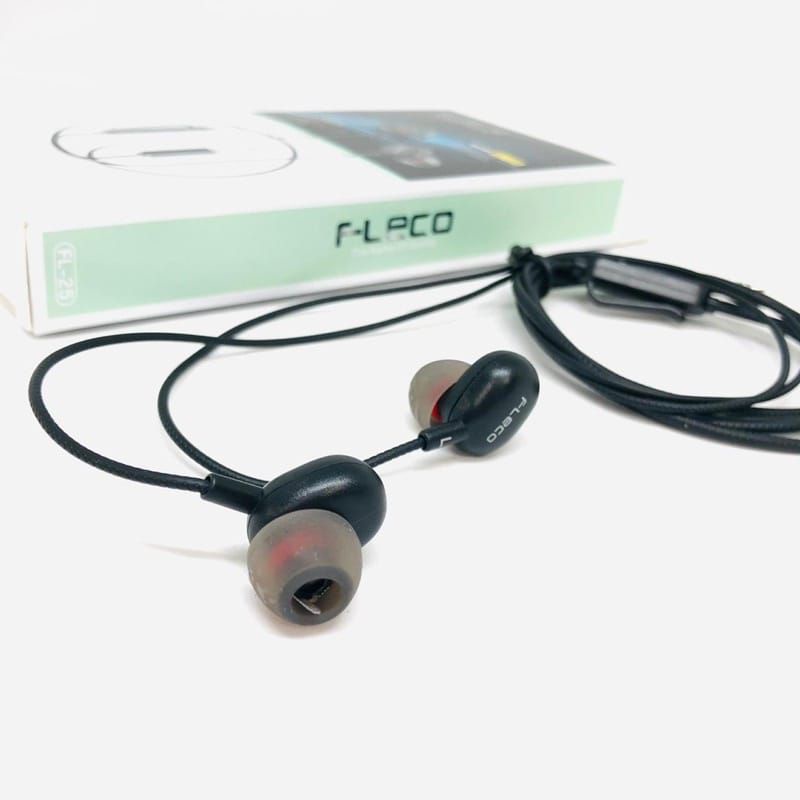 Jual Headset Fleco FL-25 Extrabass Earphone Hansfree Fleco FL-25 Bass ...