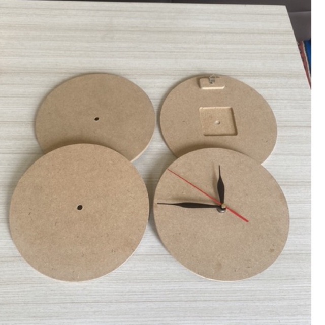 Jual Jam Bulat 25cm Jam Dinding Mdf Bulat 25cm | Shopee Indonesia