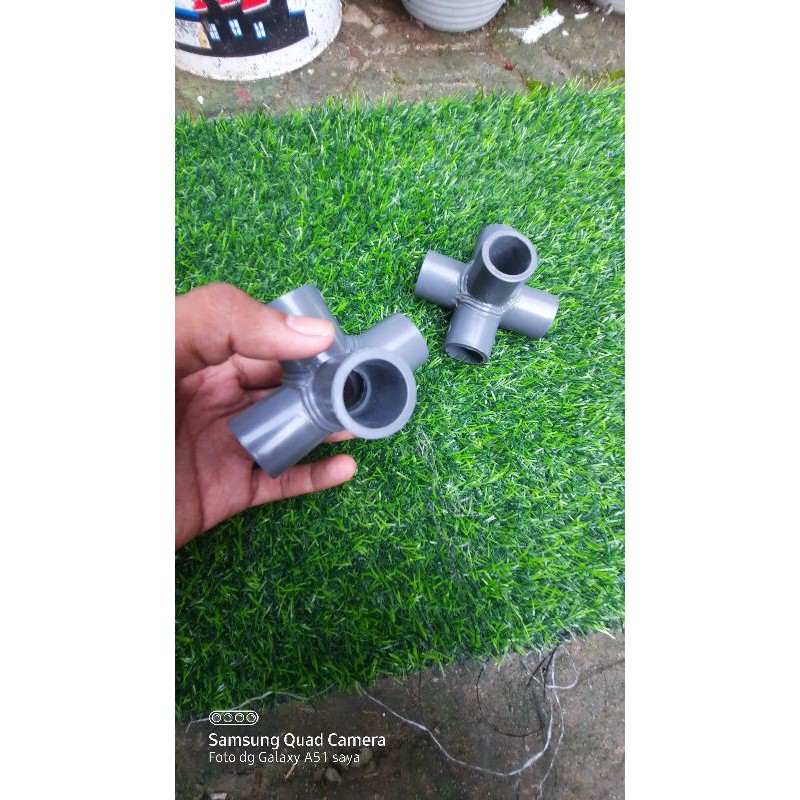 Jual Tee cross 5 arah 1 inchi | Shopee Indonesia