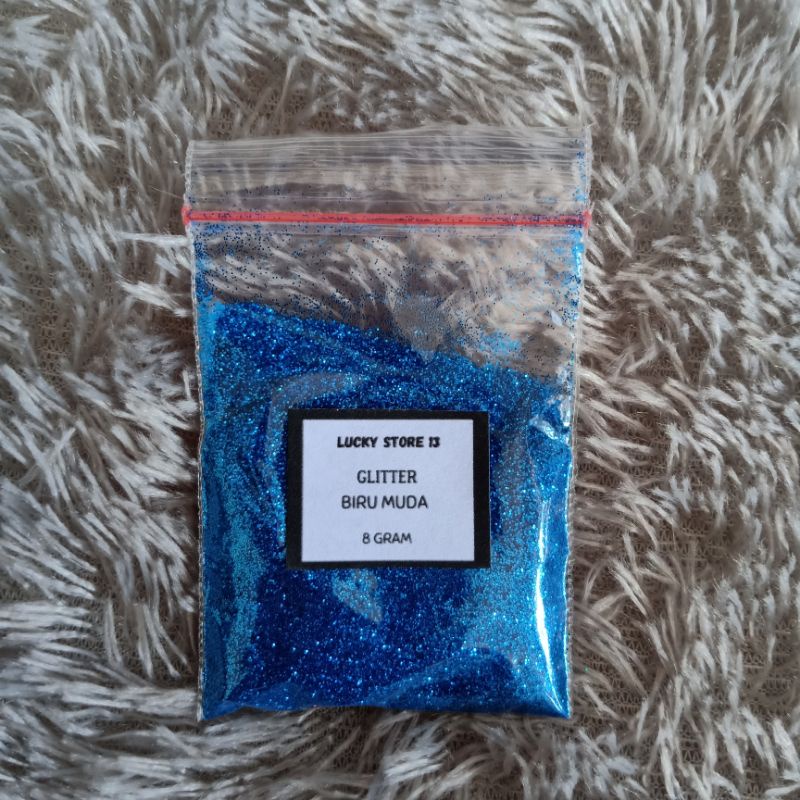 Jual GLITTER Serbuk 8 GR 8gr gram Plastik Gliter Eceran Pernak Pernik ...