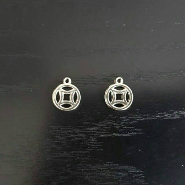 Jual Charm Silver Sparkle 15mm | Shopee Indonesia