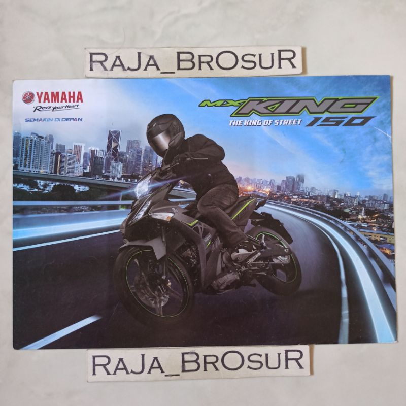 Jual Poster brosur katalog flyer Yamaha MX King/Yamaha MX King150 2017 ...