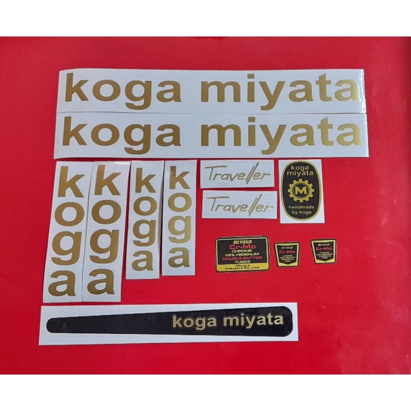 Jual Stiker Sepeda Koga Miyata Traveller | Shopee Indonesia
